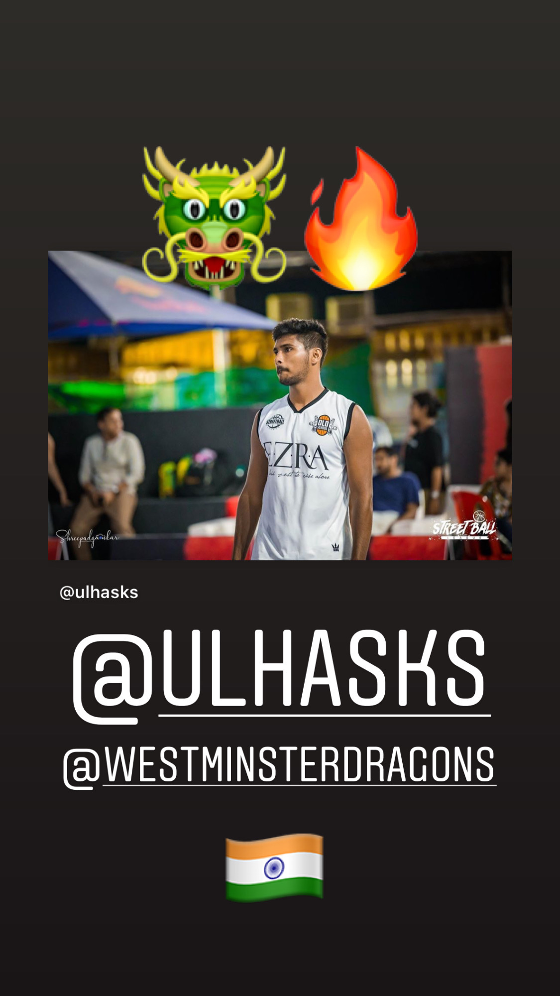 Former Dragons Captain Ulhas KS Debuts in Streetball League in India ...